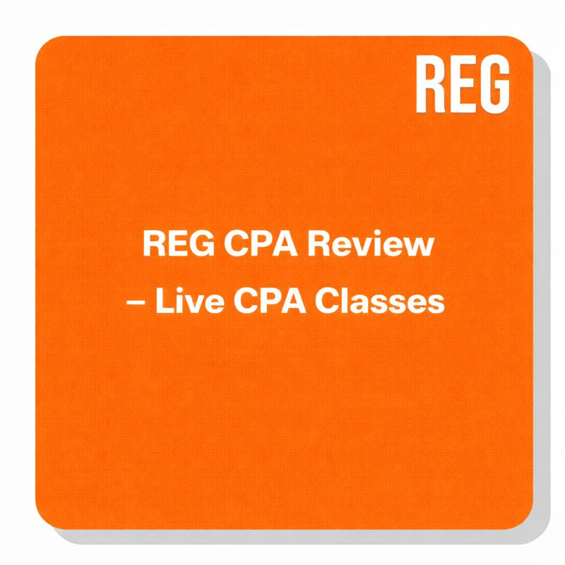 Live group classes for REG CPA Reviewe by Vishal CPA Prep